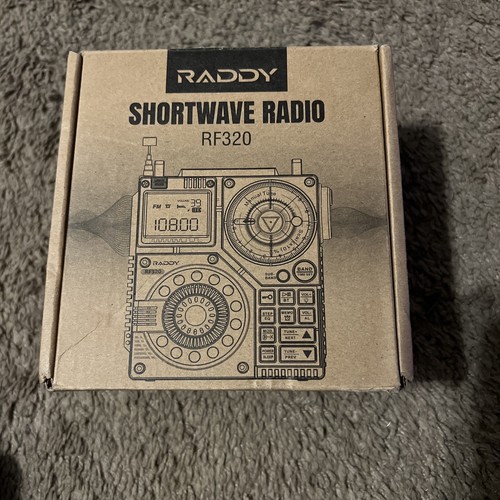 Raddy RF320 APP Control Shortwave Radio AIR/FM/AM/VHF/SW/WB Receiver ...