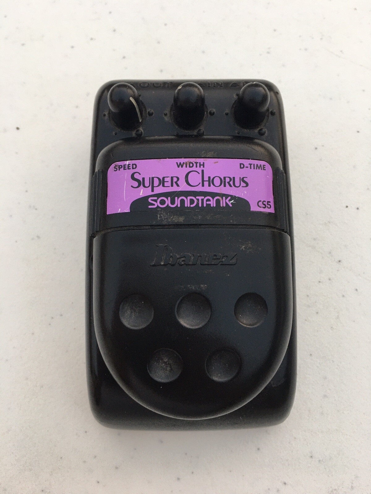 Ibanez CS5 Soundtank Super Analog Chorus Rare Guitar Effect Pedal MIJ ...