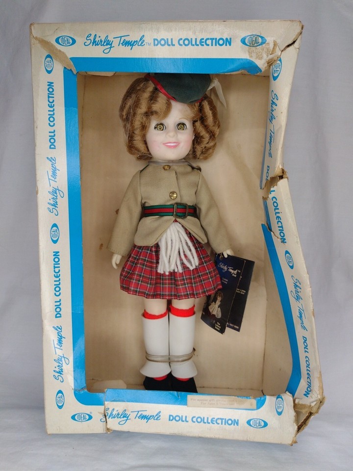 VINTAGE SHIRLEY TEMPLE DOLL "Wee Willie Winkie" BY IDEAL 1983 12 inch ...