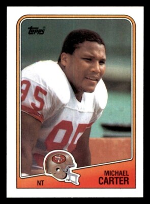 1988 TOPPS NFL Football Trading Card #47 🏈 MICHAEL CARTER, San ...