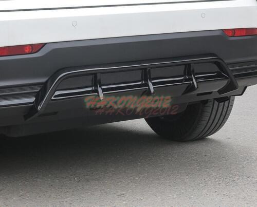 Rear Bumper Lower Diffuser Lip Spoiler Black ABS For 2022 Lexus NX 250 ...