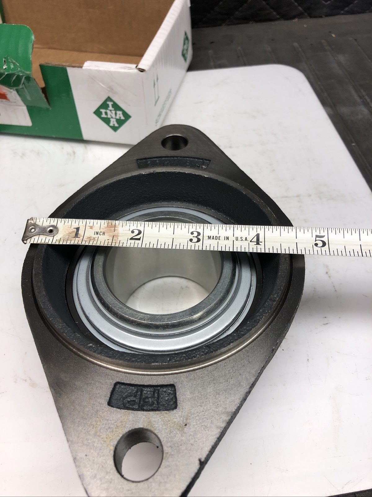 INA GLE50-XL-KRR-B X-life Bearing In A Gg.cjtz10 Flange Bearing Housing ...