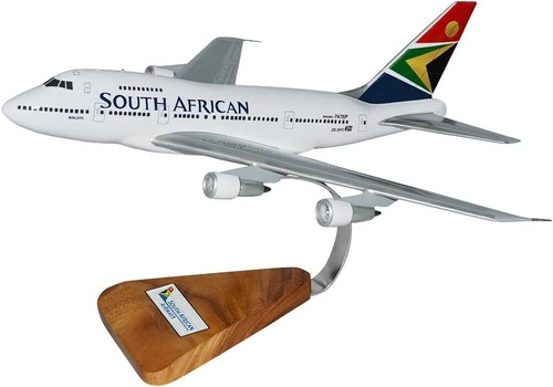South African Airways Boeing 747SP ZS-SPC Desk Display Model 1/144 SC ...