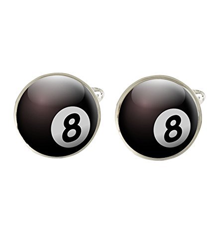 Billiard Ball Mens Cufflinks Ideal Wedding Birthday Or Fathers Day Gift ...