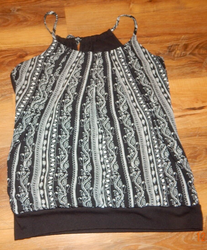 *ADULT MEDIUM MAURICES BRAND BANDED BOTTOM TANK TOP--PRINTED--EXCELLENT ...