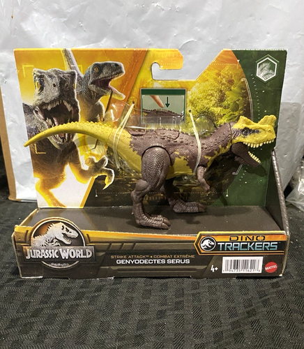 Mattel Jurassic World Dino Trackers Strike Attack Genyodectes Serus ...