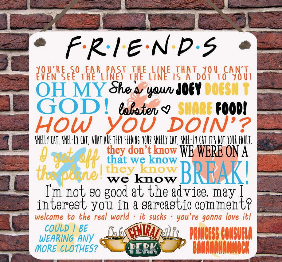 Friends Tv Show Quotes Birthday