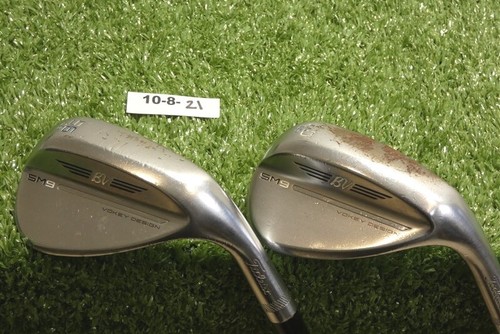 Vokey SM9 Tour Chrome 56/60* 10* Sand/Lob Wedge Set NS Pro Regular ...