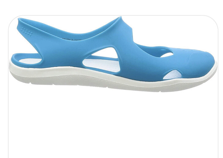 Crocs Women's Aqua Color Swiftwater Wave Sandals Size… - Gem