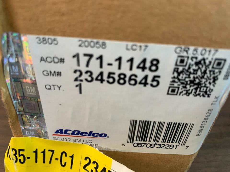 Genuine GM 23458645 Rear Parking Brake Shoe Kit | eBay