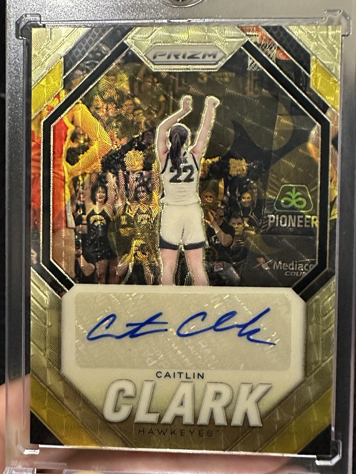 2024 Panini Caitlin Clark Collection Gold Vinyl Autograph Card | eBay