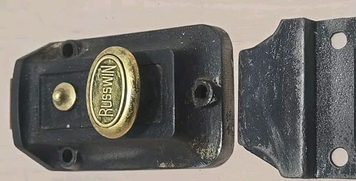 Vintage Russwin Deadbolt Door Lock | eBay