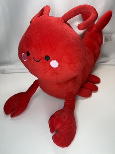 21.5" MemeCoco Cute Red Lobster Crawfish Plush Stuffed Animal Soft Toy ...