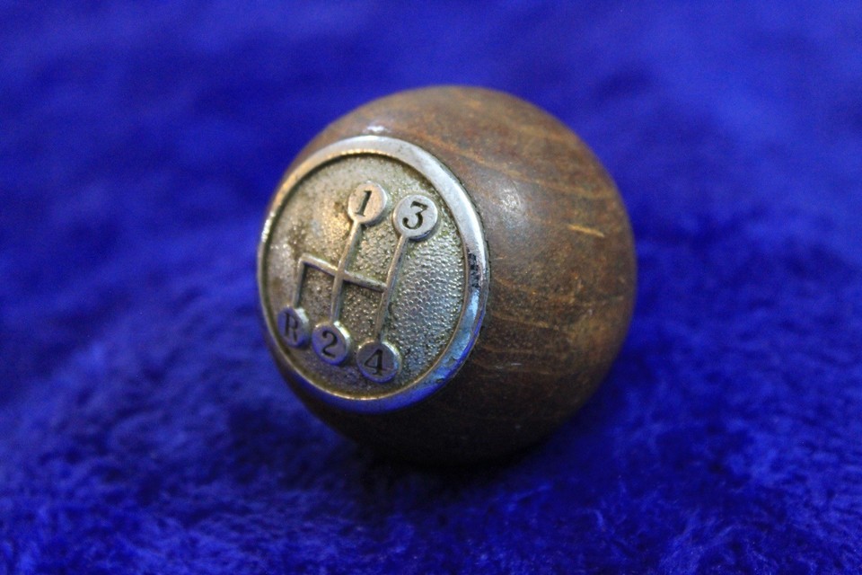 Wood Wooden 4 Speed Gear Shift Knob Handle Accessory Necker Knob Manual ...