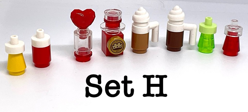 Lego Bottles (8 Pack) - Unique Bottle Sets - You Pick | eBay