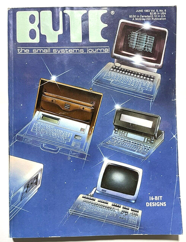 MS DOS Microsoft Review 16 Bit Computer Design IBM ADPCM Byte Magazine 1983 | eBay