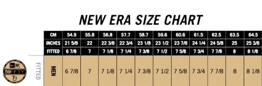 New Era Hat Sizes The Ultimate New Era Cap Size Guide, 55% OFF