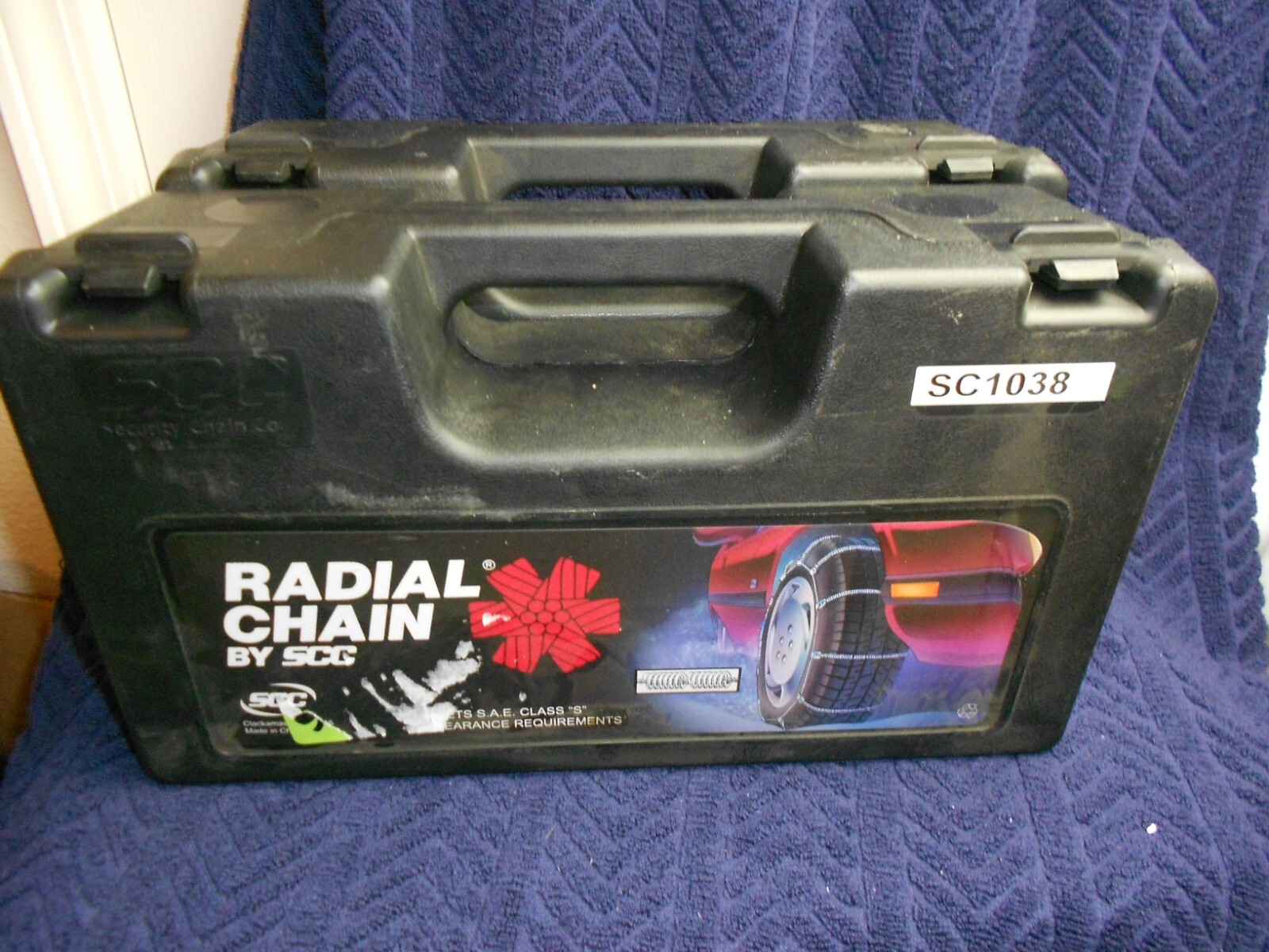 SCC Radial Cable Tire Snow Chains Stock # Sc1034 or CH2412T Never for ...