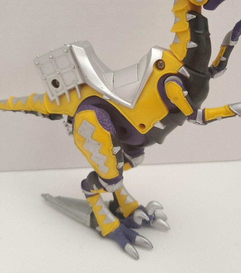 Yellow Ranger & Raptor Power Rangers Dino Thunder 2003 Figure | eBay
