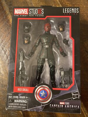 Marvel Studios: Red Skull The First Ten Years Marvel Legends Action ...