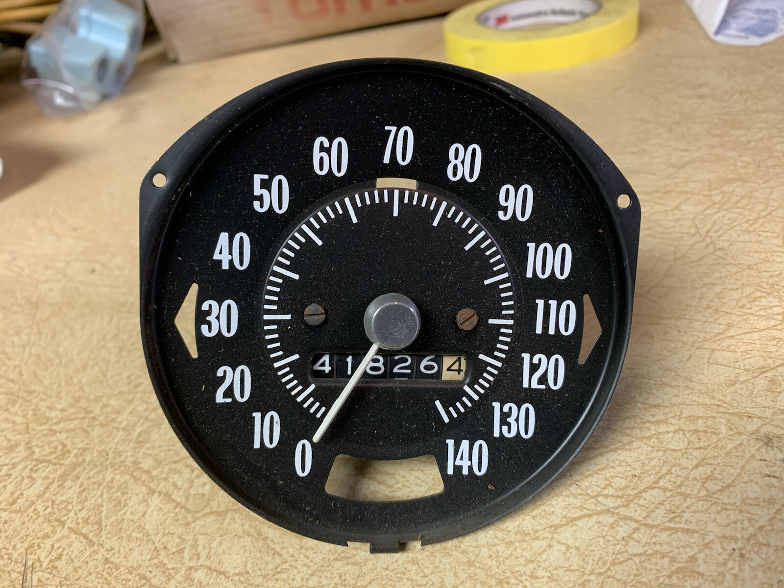 1970-1972 GTO Lemans 140 MPH Speedometer #1 6493242-W