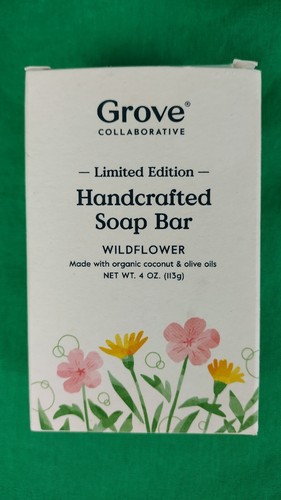 Grove Collaborative Handcrafted Bar Soap 4 oz - "New" in box ...