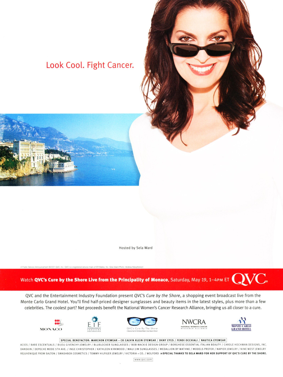 QVC AD #13 2001 MAGAZINE promo AD SELA WARD | eBay