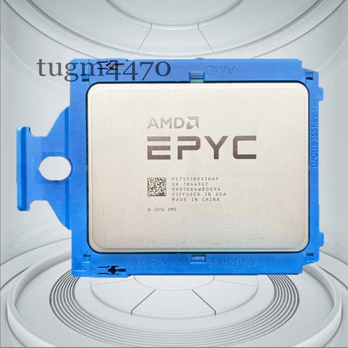 AMD epyc 7551 CPU dual processor 32 core 2GHz socket SP3 non-locking ...