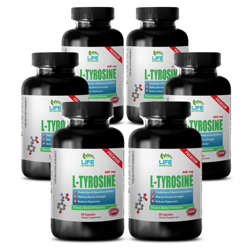 Extreme Weight Loss Pills - L-Tyrosine 500mg - Essential Amino Acid ...