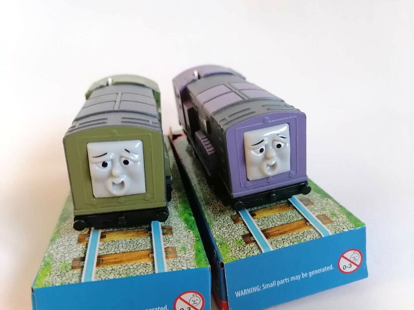 Thomas the Tank engine Trackmaster Splatter & Dodge 【compatible with ...