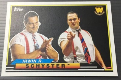 2018 Topps Heritage WWE IRS IRWIN R SCHYSTER Big Legend | eBay
