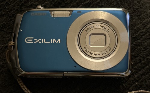 Casio EXILIM EX-S5 10.1MP Digital Camera Blue w/ Battery, Works Needs ...