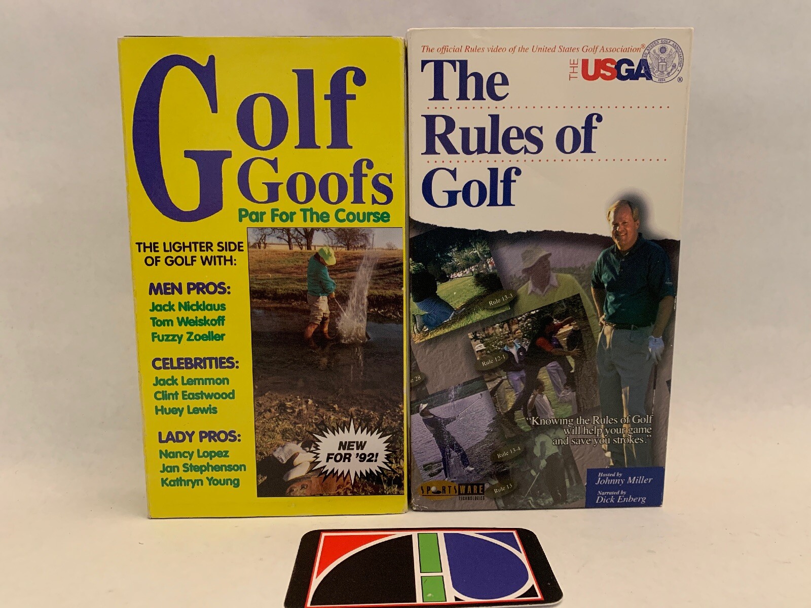 The Rules Of Golf ‘97 and Golf Goofs ‘92 VHS Traders | eBay
