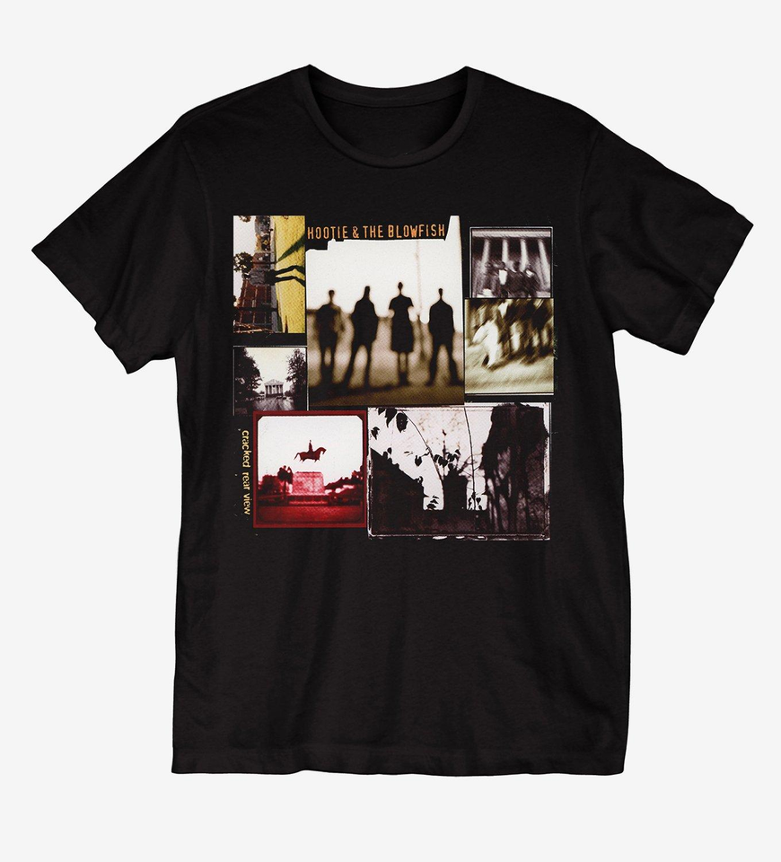 Hootie & The Blowfish Cracked Rear View Album Cotton Black All Size ...