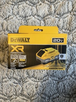 DeWalt DCB2108 20V XR Li-Ion POWERPACK Battery 8Ah New in Box | eBay