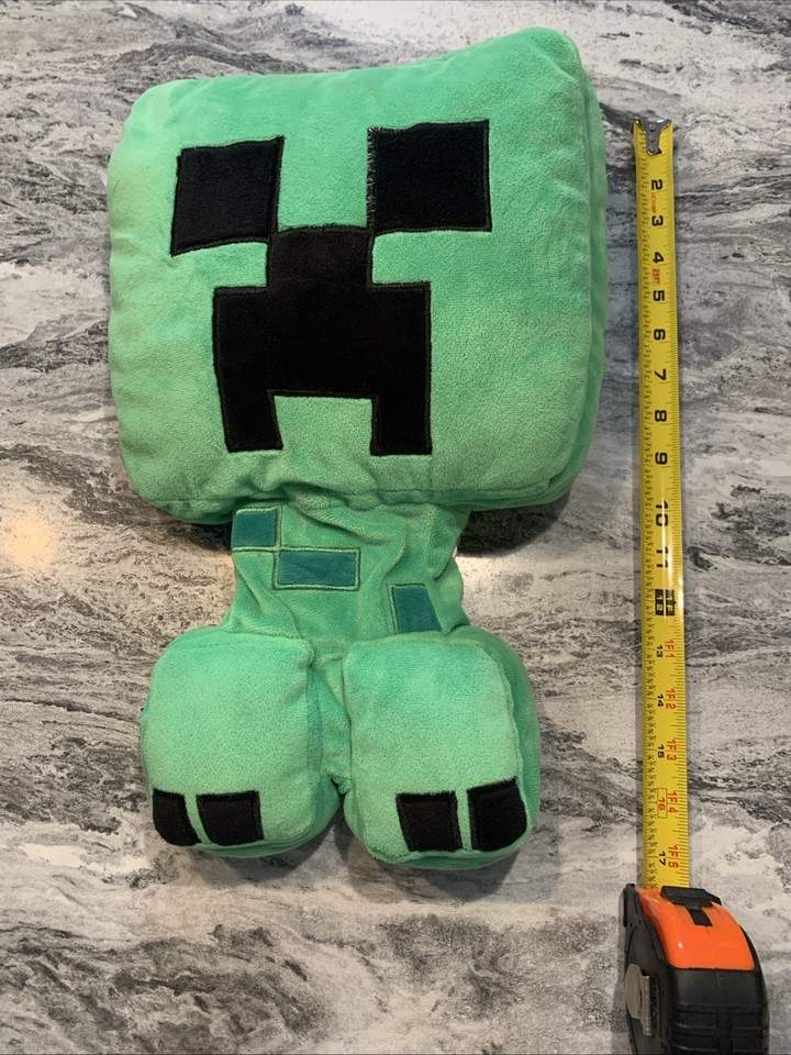Minecraft Creeper Plush Pillow Buddy Stuffed Animal Toy 16" Green | eBay