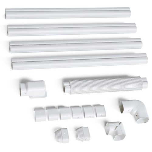 Line Set Cover Kit for Mini Split Air Conditioners and Heat Pumps ...