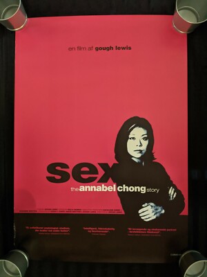 Sex: The Annabel Chong Story Vintage Movie Poster Red/Black Greycat 34. ...