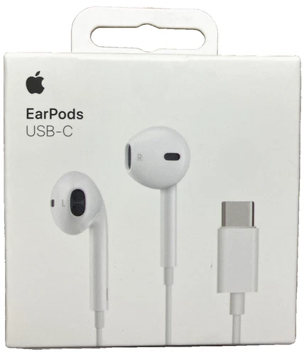 Apple USB-C Earpods Original OEM for iPhone 15 16 17 Pro Max A3046 In ...
