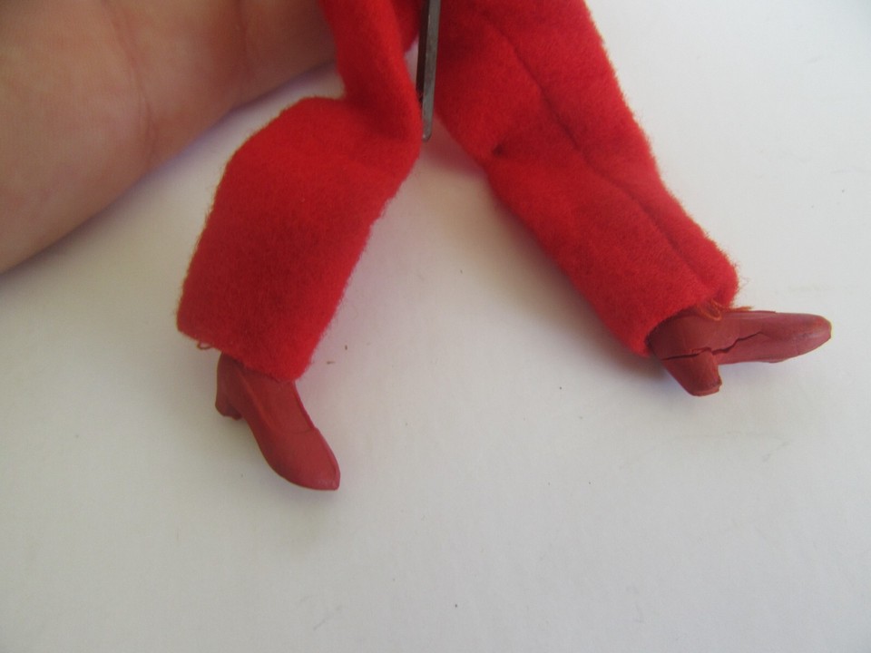 Vintage 1950s S&E Twist Mechanical Dancing Tin Wind Up Dancer Toy w ...