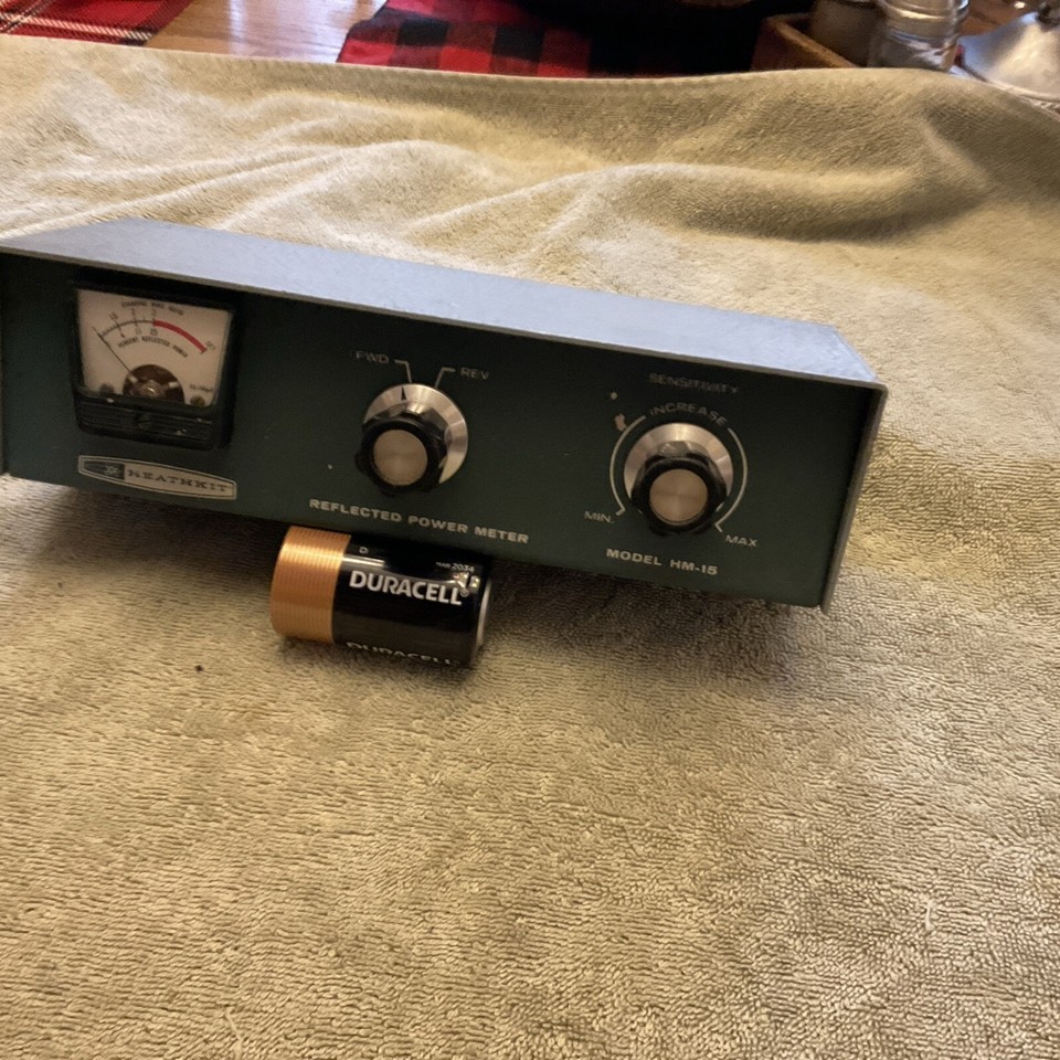 Vintage Ham Amateur Radio Heathkit Reflected Power SWR Meter HM-15 | eBay
