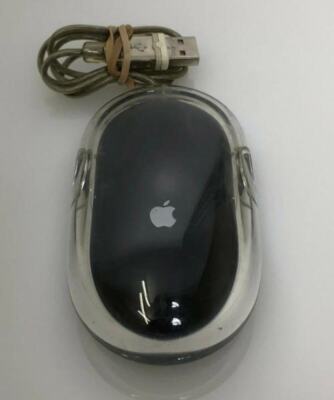 Black Apple Pro Mouse M5769 Wired Optical USB Mouse | eBay