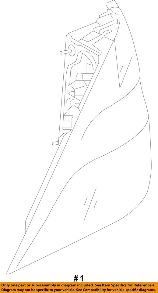 MERCEDES OEM 16-18 GLE350-Tail Light Assembly Left 1669065701 | eBay