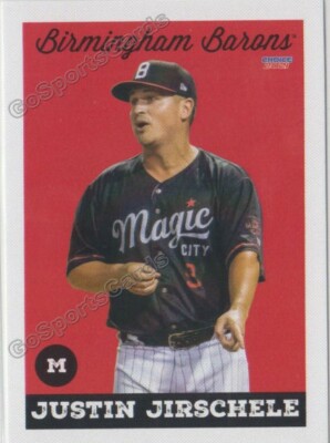 2021 Birmingham Barons Justin Jirschele Chicago White Sox MGR | eBay