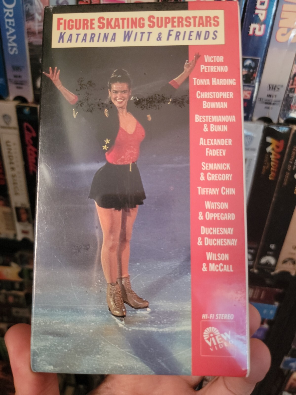 Figure Skating Superstars Katharina Witt & Friends VHS 1995 Tonya ...