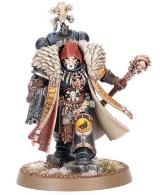 WOLF PRIEST CHAPLAIN Space Wolves Marines *New on Sprue* Warhammer 40k ...