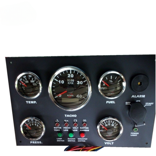 Marine Engine Instrument Gauges panel, Compatible All Vessels Dashboard ...