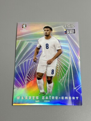Warren Zaire-Emery 2024 Topps Chrome UEFA Euro Hobby Masters SP H-4 ...