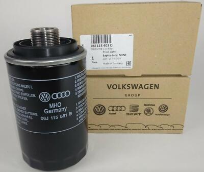 NEW GENUINE AUDI VW ENGINE OIL FILTER 06J115403Q | eBay