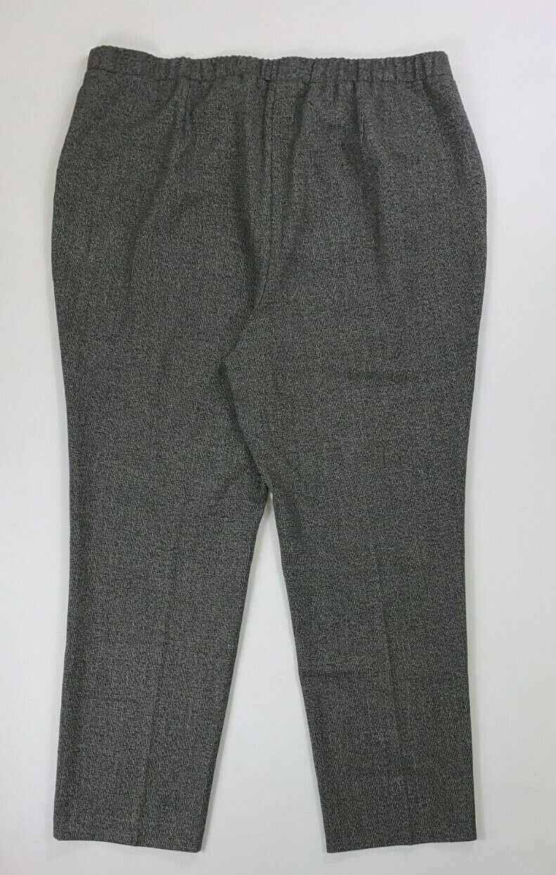 Women's Allison Daley Plus Straight Classic Fit Pull On Pants Size 22WR ...